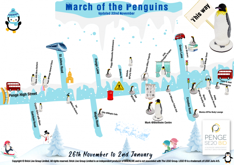 Penguin Trail Map | Penge SE20